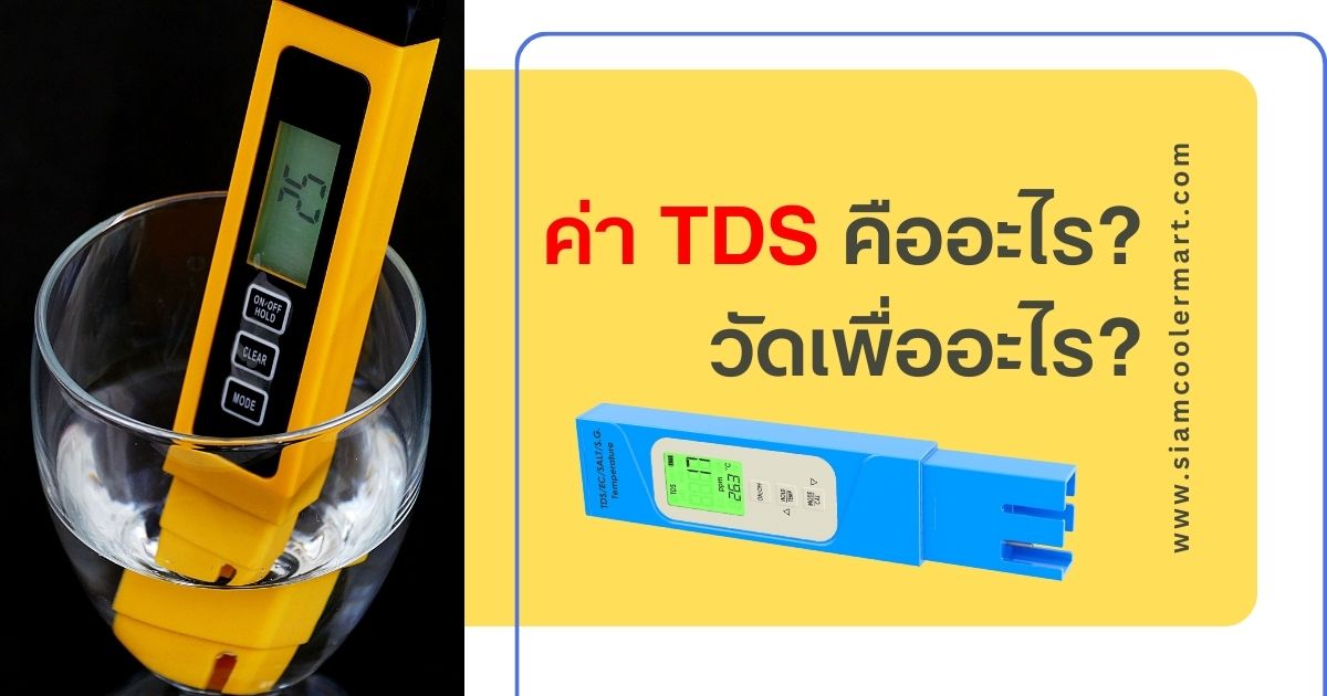 ค่า TDS คืออะไร? วัดเพื่ออะไร? ฉบับเข้าใจง่าย ฉบับเข้าใจง่าย